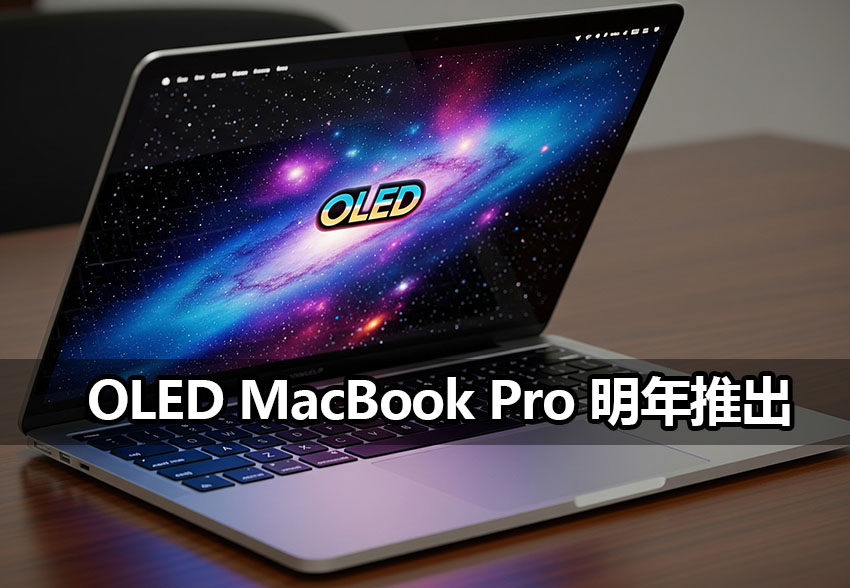 MacBook Pro OLED 明年震撼登場！雙倍亮度+動態島